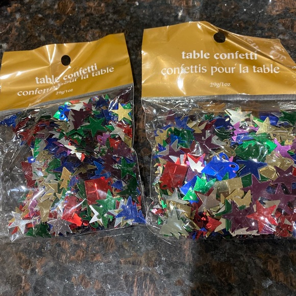 Pier 1 | Holiday | Snowflake Ribbon And Confetti | Poshmark